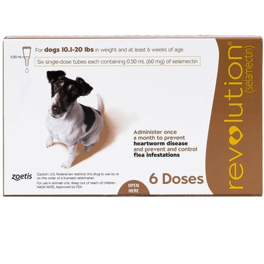Revolution for Dogs, 10.1-20 lbs (1 Dose) | On Sale | EntirelyPets Rx