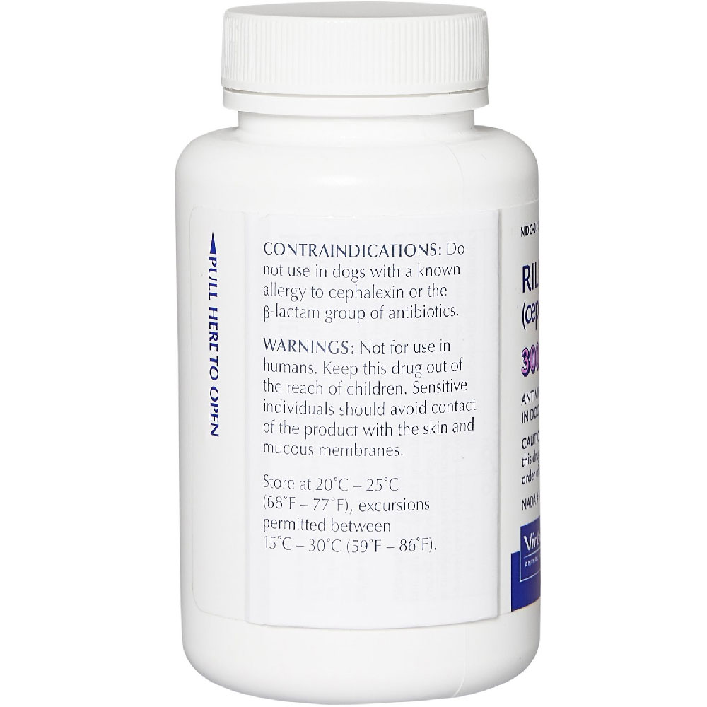 Rilexine (cephalexin) 300mg (per tablet) | On Sale | EntirelyPets Rx