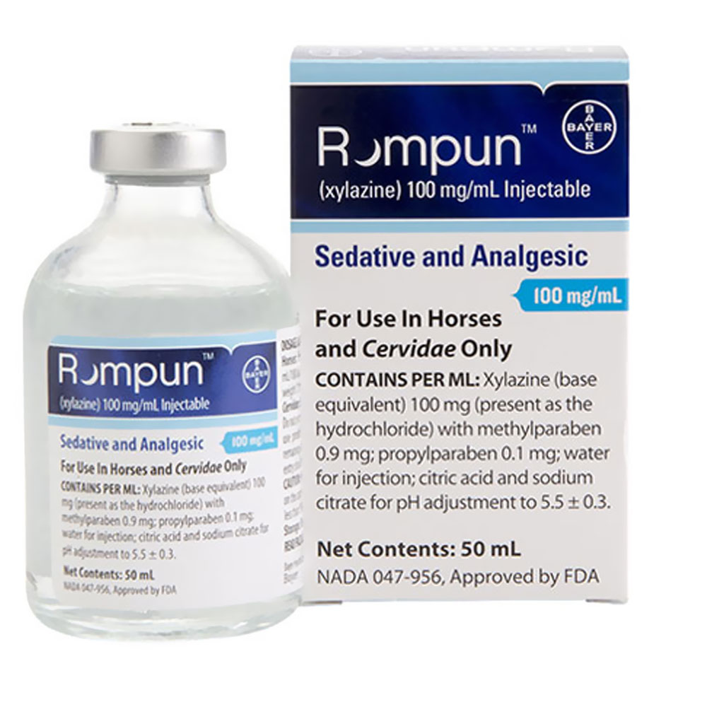Rompun for Horses & Deer - 100mg/ml-50ml - [Relaxation] | On Sale ...