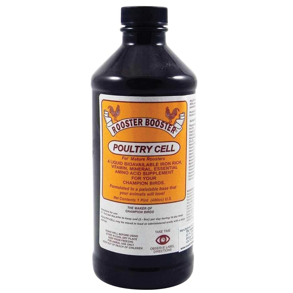Rooster Booster Poultry Cell (16 oz) - [Vitamin & Mineral Supplement ...