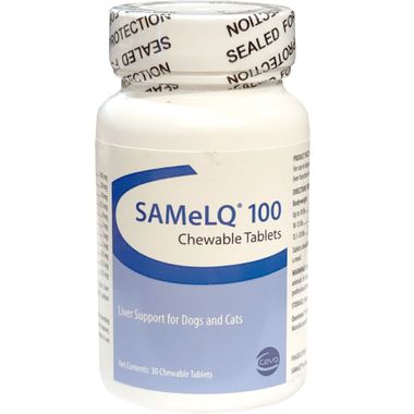 SAMeLQ 100 Chewable Tablets 30 ct | On Sale | EntirelyPets Rx