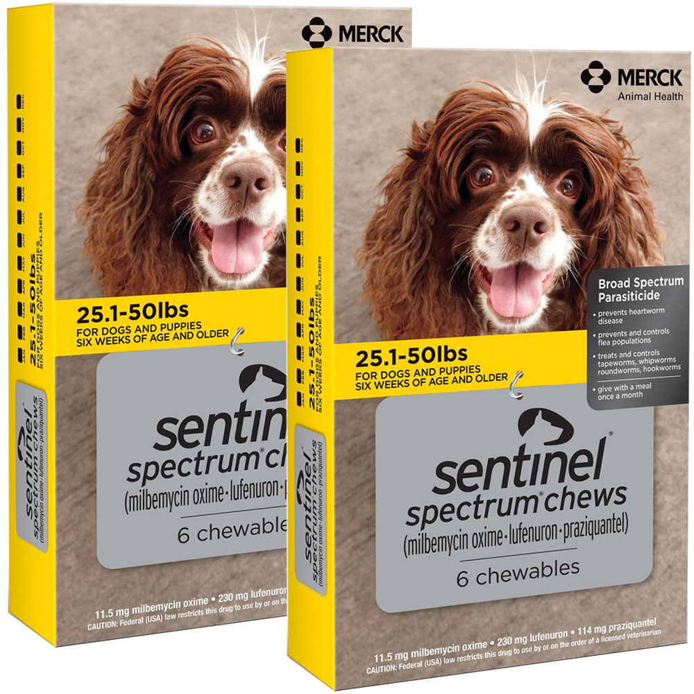 Sentinel Spectrum for Dogs - milbemycin oxime|lefenurin|praziquantel ...