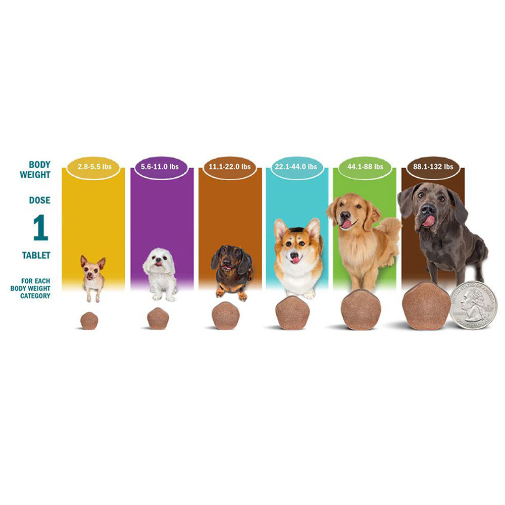 Simparica Trio for Dogs, 44.1-88 lbs | Free Shipping | EntirelyPets Rx