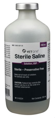 Sterile Saline Solution 0.9% | On Sale | EntirelyPets Rx
