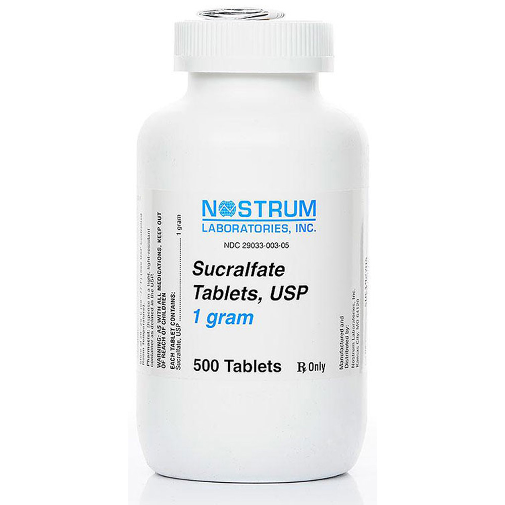 Sucralfate 1gm (100 Tabs) | On Sale | EntirelyPets Rx