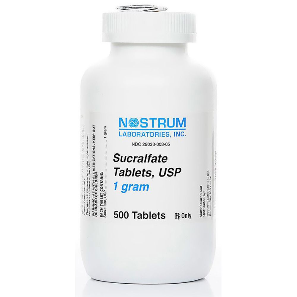 Sucralfate 1gm - (500 tabs) | On Sale | EntirelyPets Rx