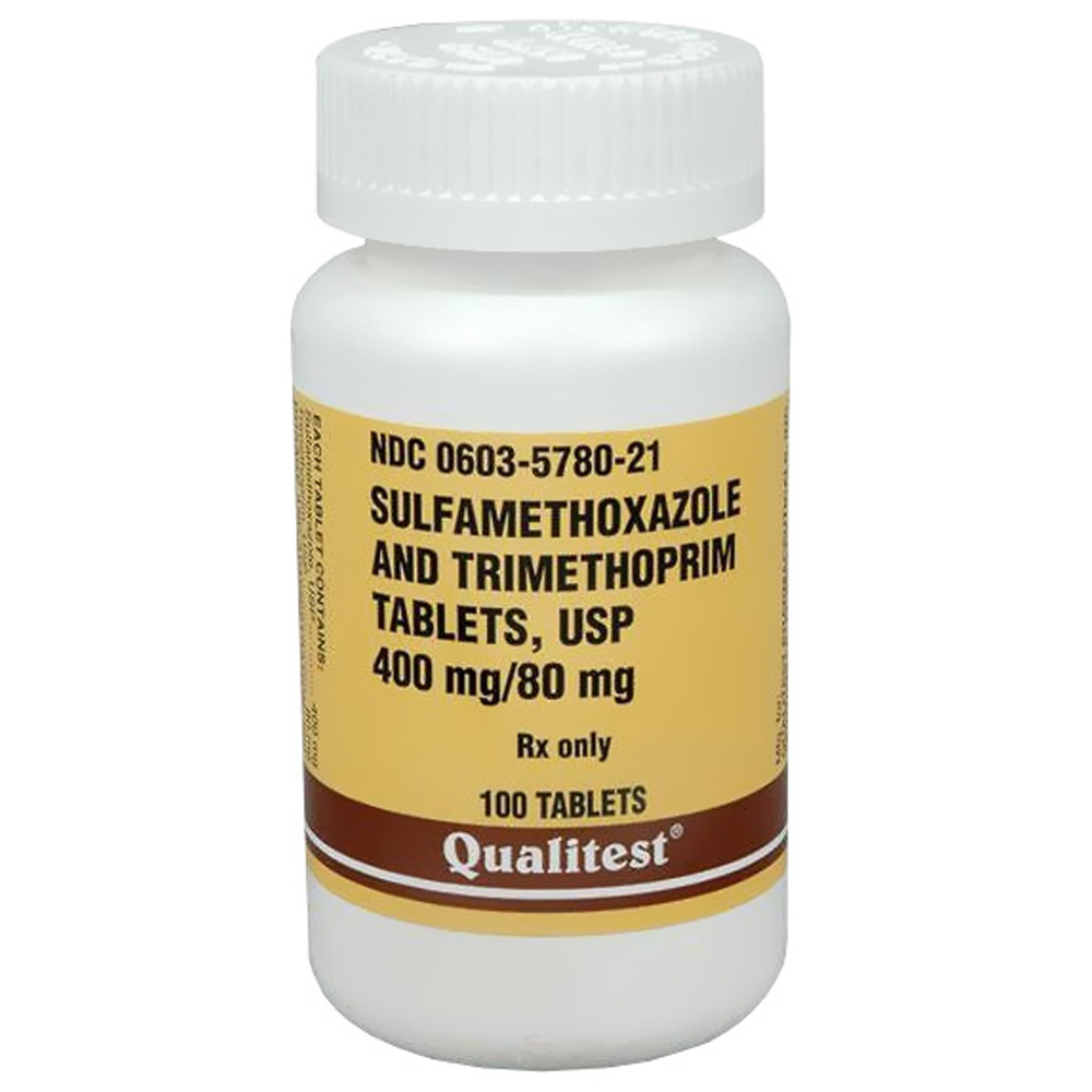 Sulfamethoxazole & Trimethoprim 400mg/80mg (100 tabs) | On Sale ...