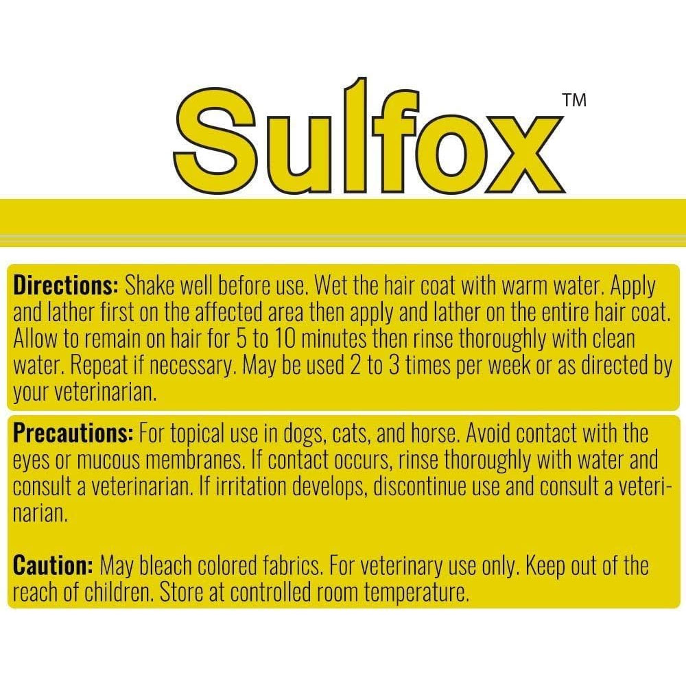 Sulfox Shampoo (12 fl oz) | On Sale | EntirelyPets Rx