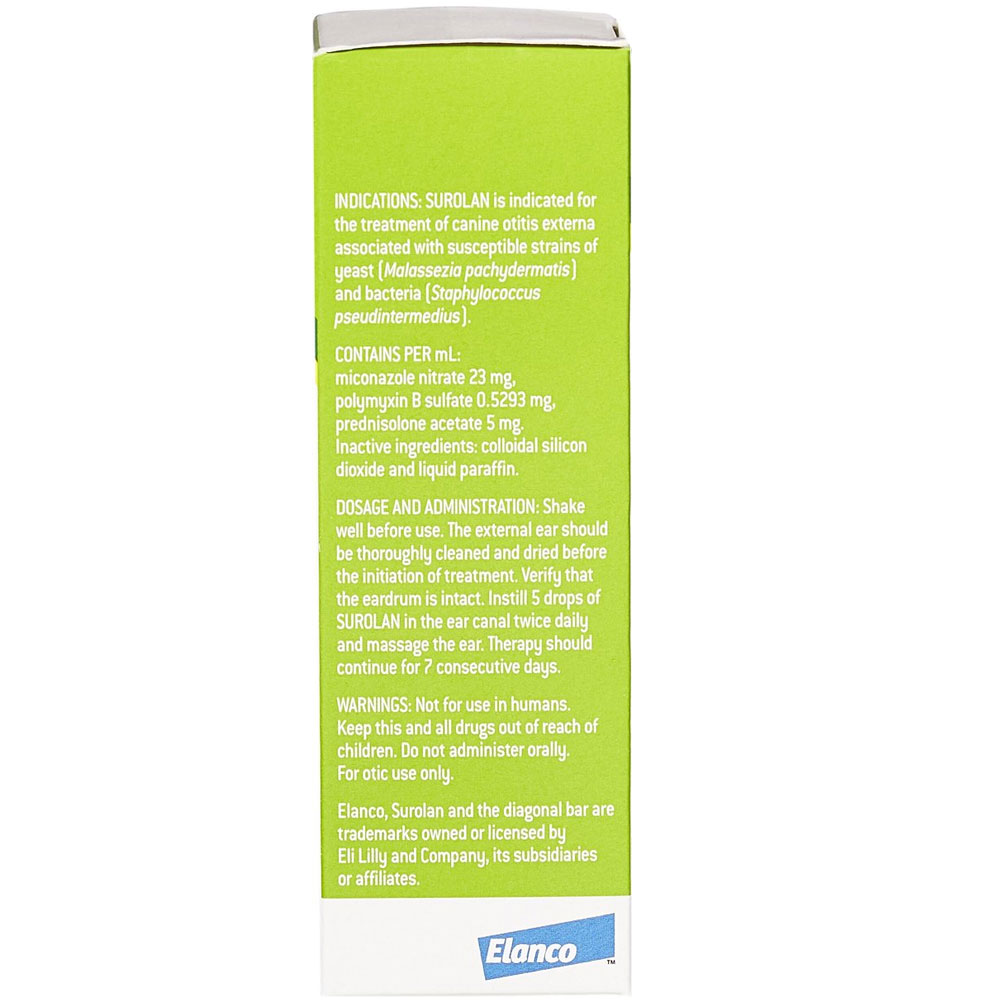 Surolan Otic Suspension 30ml | On Sale | EntirelyPets Rx
