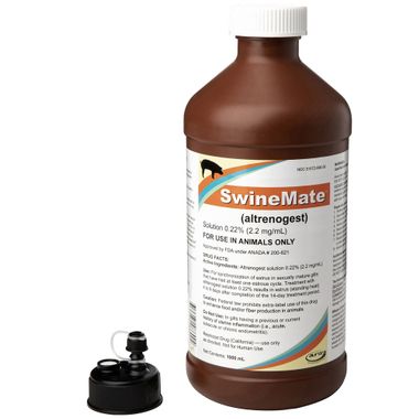 SwineMate (Altrenogest) Solution 0.22% (2.2 mg/mL) 1000 mL | On Sale ...