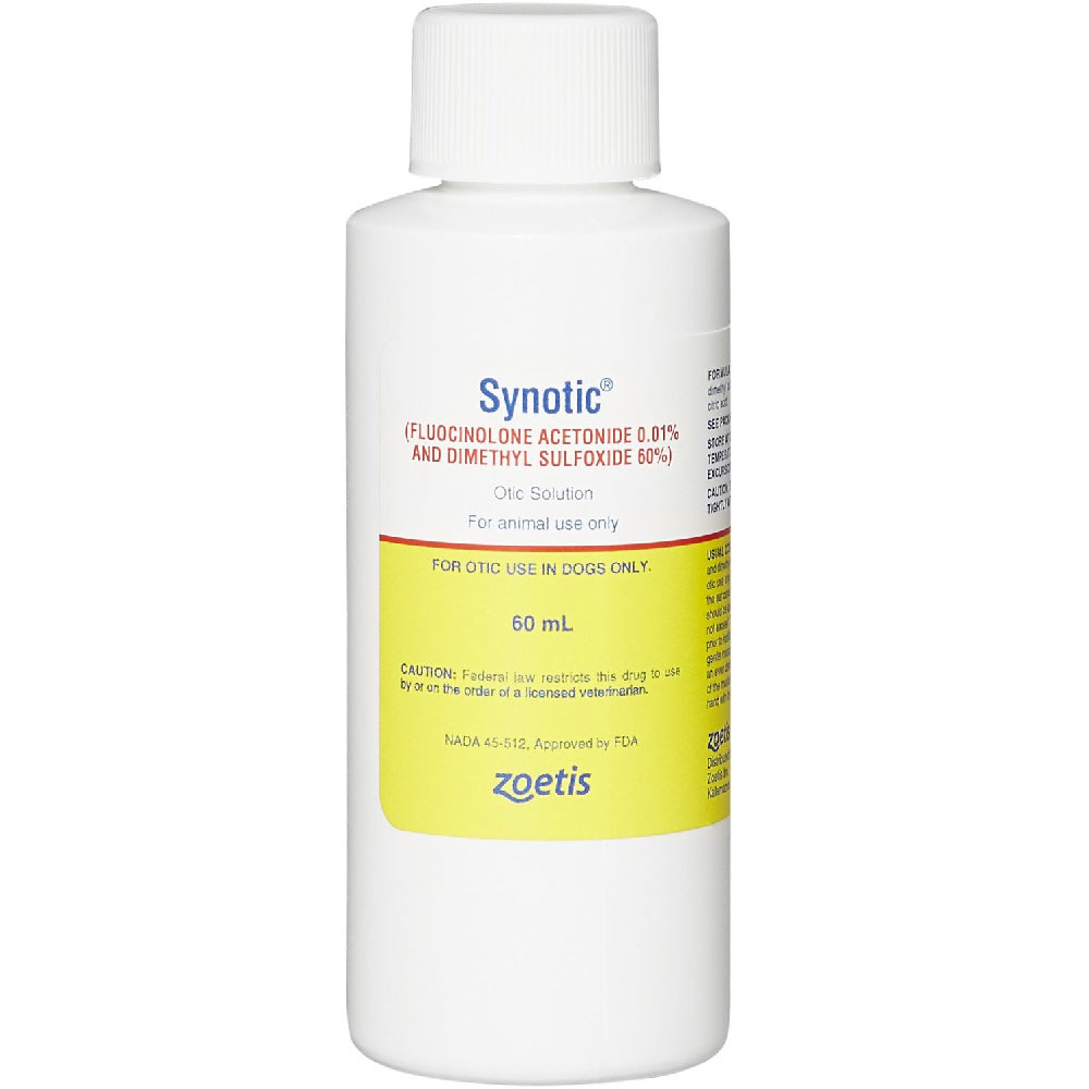 Synotic Otic Solution 60 ml | On Sale | EntirelyPets Rx