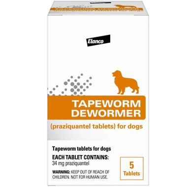 Tapeworm Dewormer for Dogs (5 Tablets) | On Sale | EntirelyPets Rx