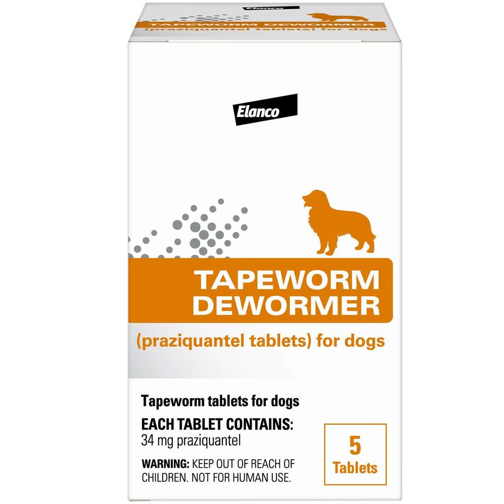 Tapeworm Dewormer for Dogs (5 Tablets) | On Sale | EntirelyPets Rx