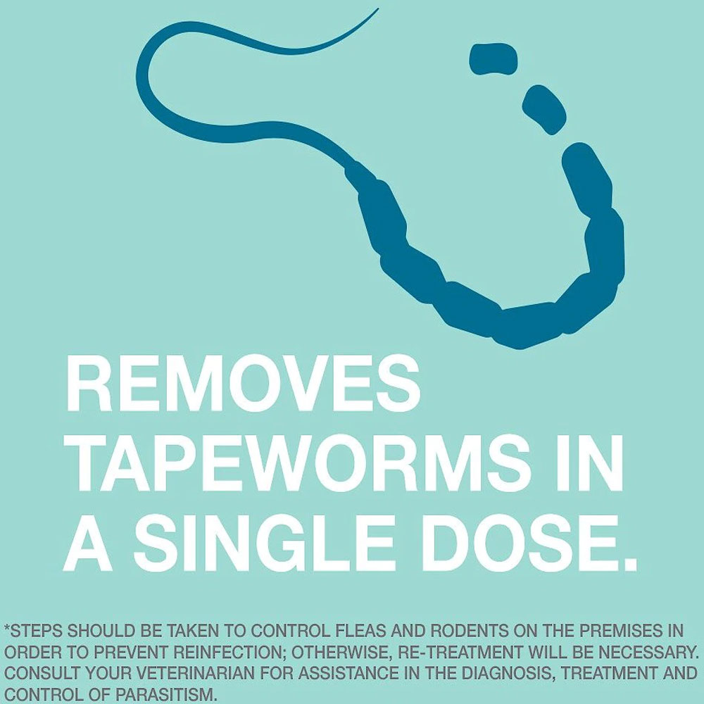 Tapeworm Dewormer for Dogs (5 Tablets) | On Sale | EntirelyPets Rx