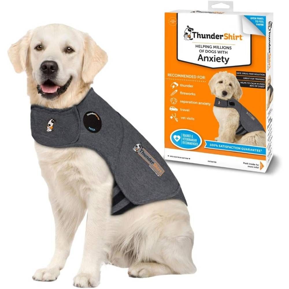 ThunderShirt Dog Anxiety Solution Heather Gray XLARGE On Sale