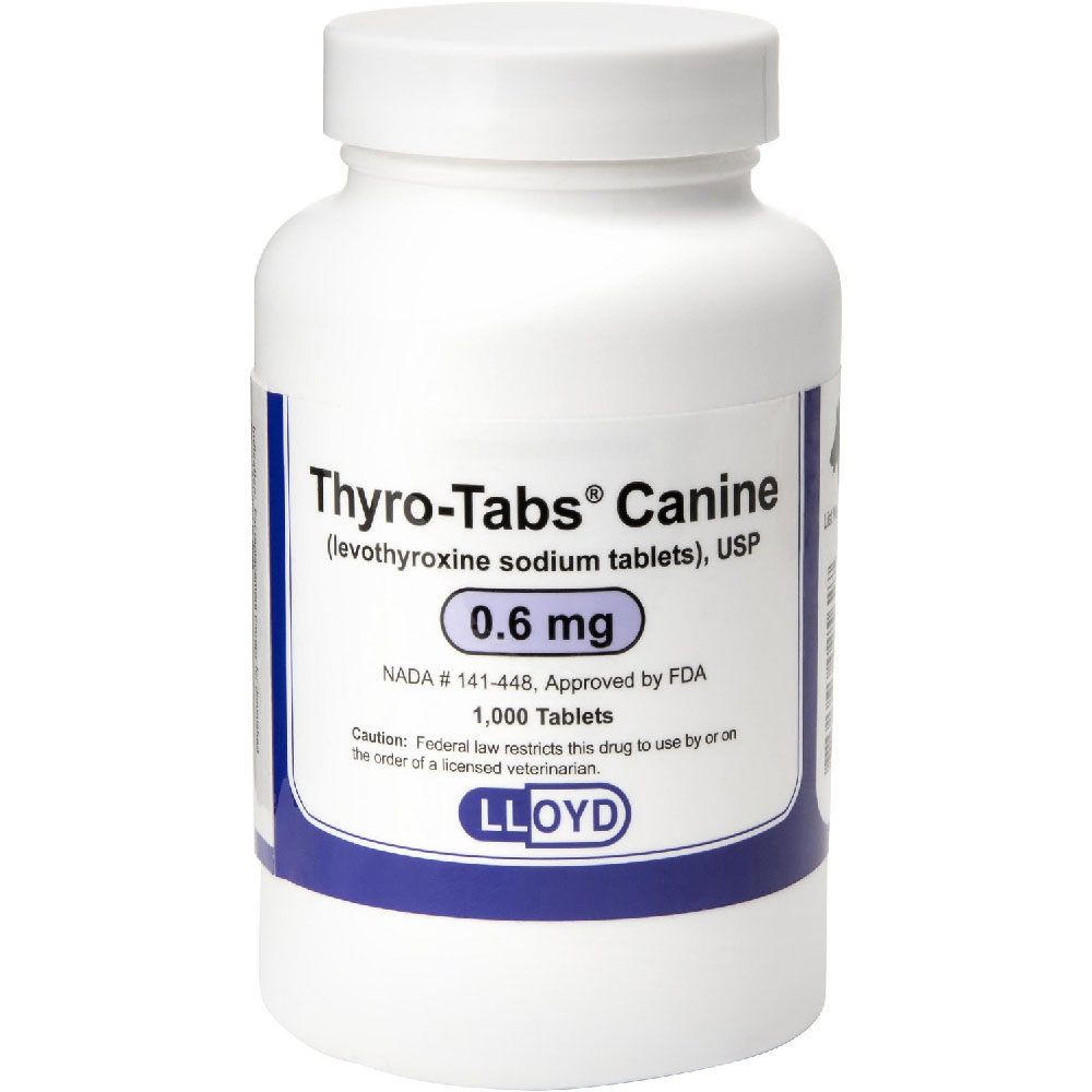 Thyro-Tabs 0.6mg (120 tabs) | On Sale | EntirelyPets Rx