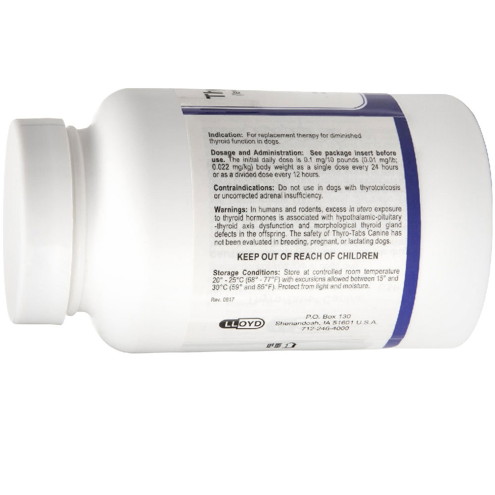 Thyro-Tabs 0.6mg (Per Tab) | On Sale | EntirelyPets Rx