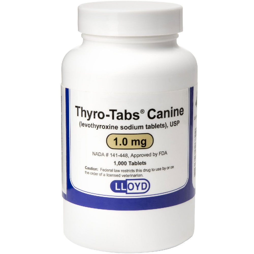 Thyro-Tabs 1.0 mg (120 tabs) | On Sale | EntirelyPets Rx