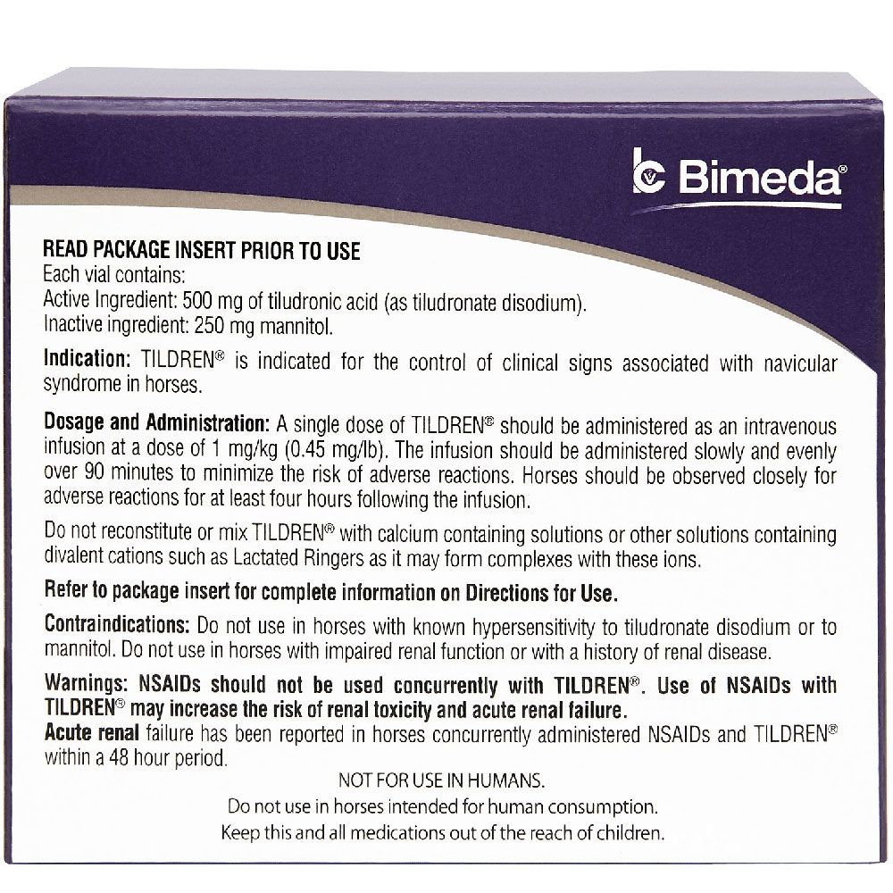 Tildren 500mg (30 ml) | On Sale | EntirelyPets Rx