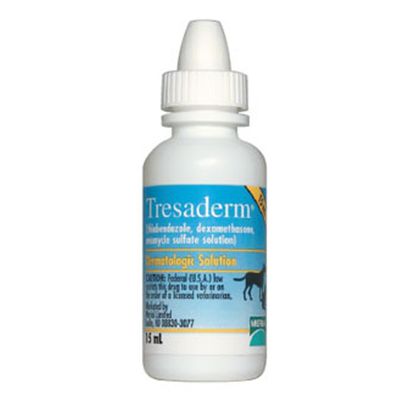 Tresaderm 15 ml for Dogs & Cats | Free Shipping* | EP Rx