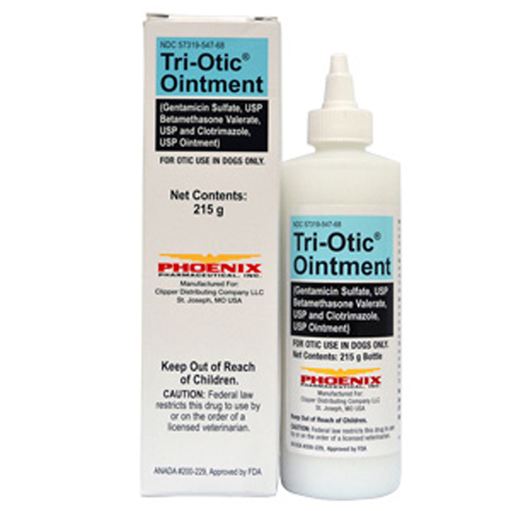 Tri-Otic Ointment Tube 215gm | On Sale | EntirelyPets Rx