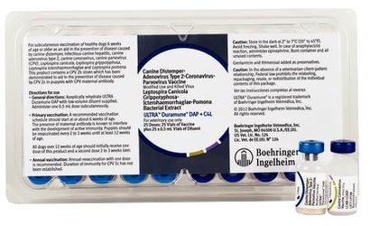 Ultra Duramune DAP + C/4L (25 Doses) | On Sale | EntirelyPets Rx