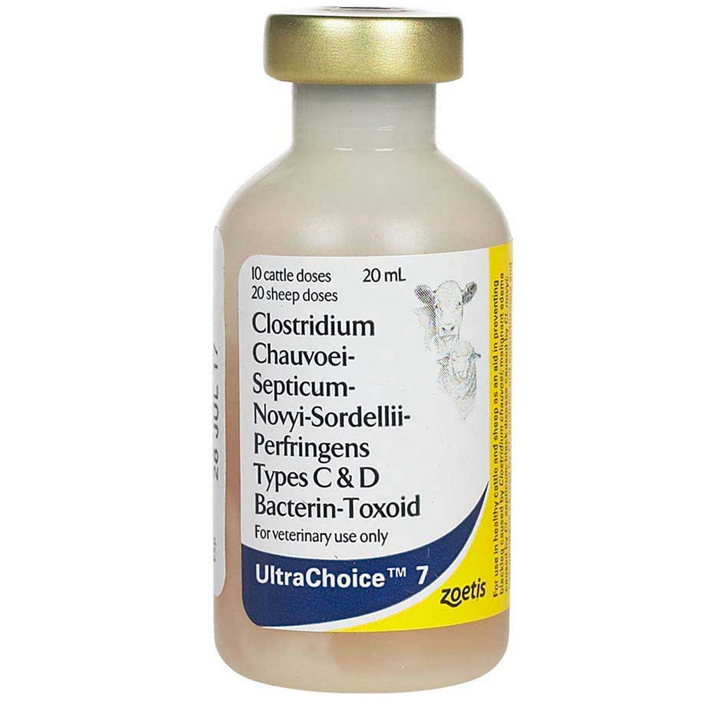 UltraChoice 7 Cattle and Sheep Vaccine, 20mL | On Sale | EntirelyPets Rx