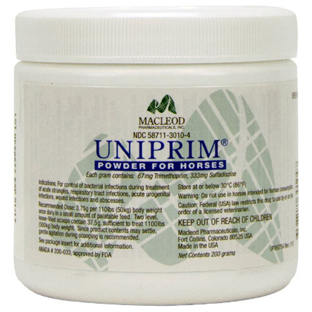 Uniprim for Horses - 200gm - [Bacterial Infections Treatment] | On Sale ...