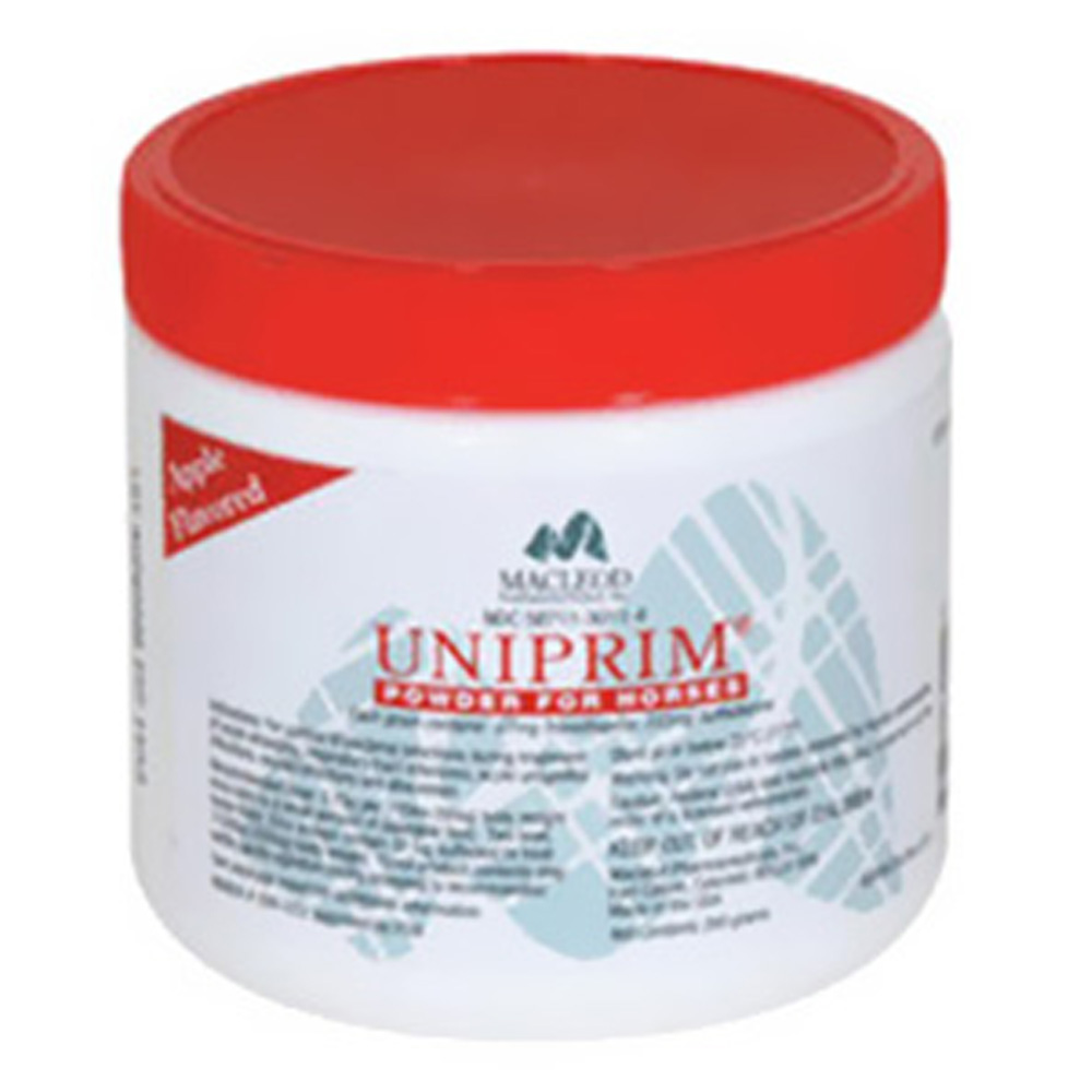 Uniprim for Horses - Powder - APPLE Flavor - 200gm - [Bacterial ...