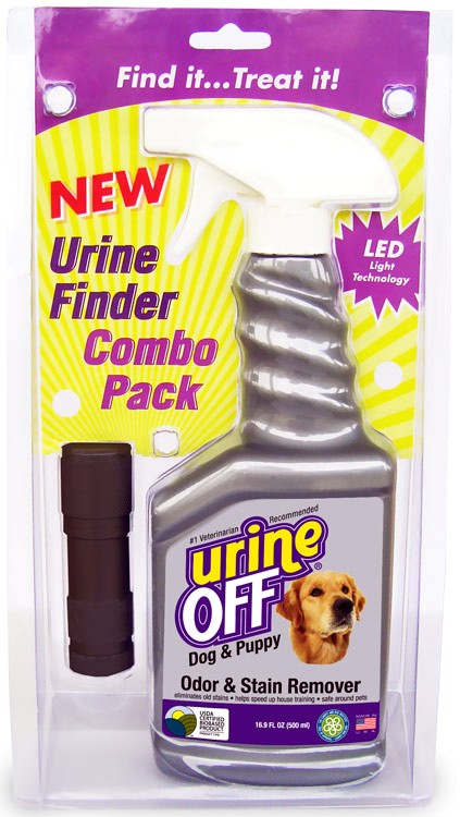 Urine Off Odor & Stain Remover FOR DOGS (500 ml) + UV Light | On Sale ...