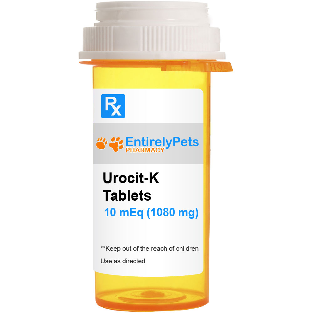 Urocit-K 10mEq (1080 mg) 100 Tablet | On Sale | EntirelyPets Rx