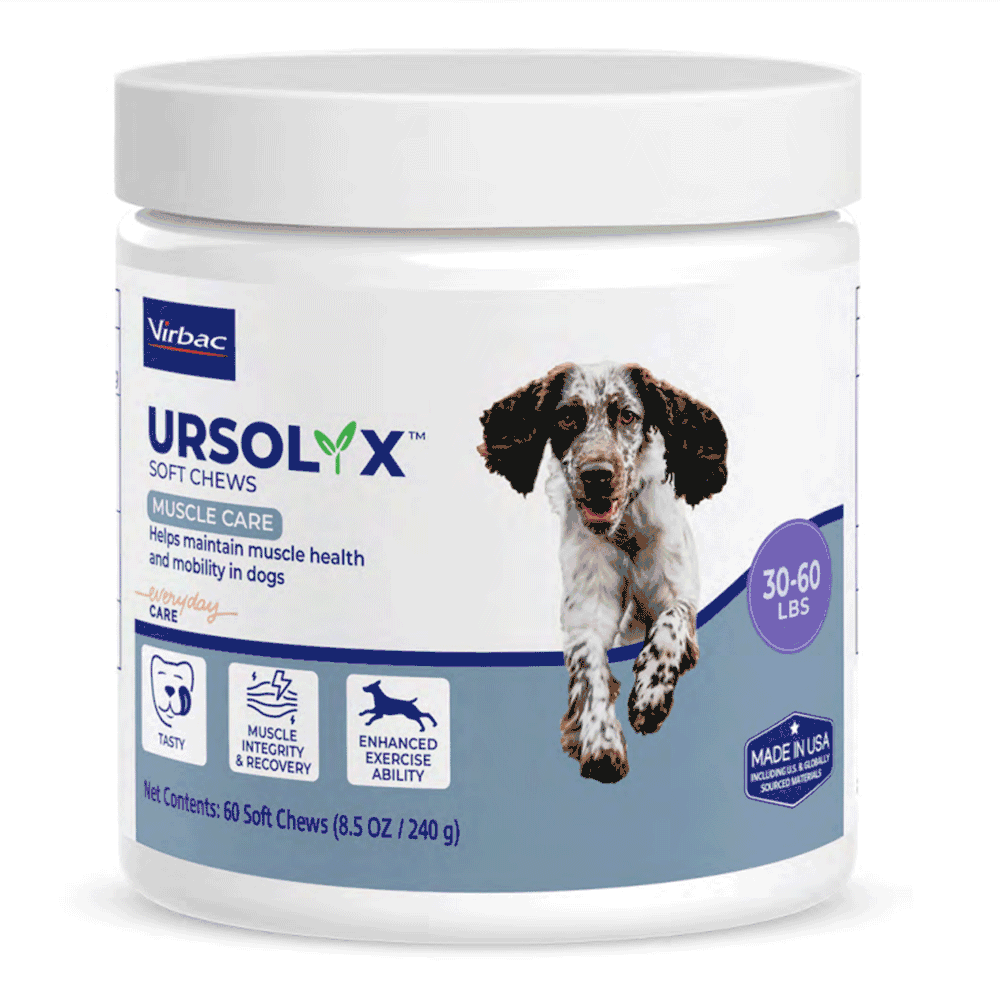 Ursolyx Soft Chews for Dogs - Medium 30-60 lbs (60 Soft count ...