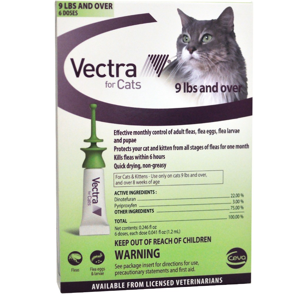 Vectra for Cats over 9 lbs - 6 Doses | On Sale | EntirelyPets Rx