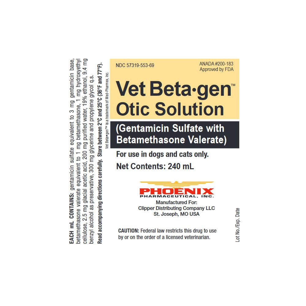 Vet Betagen Otic Solution (240 mL) | On Sale | EntirelyPets Rx