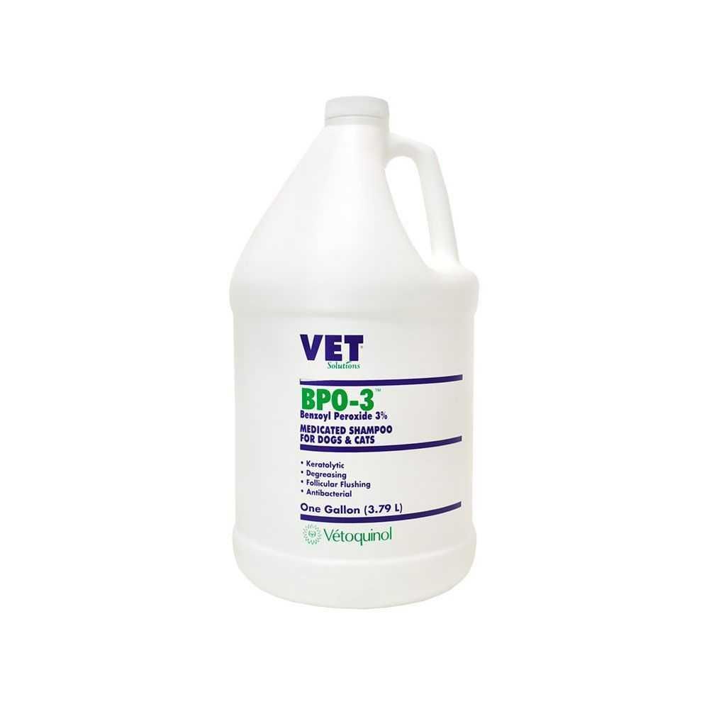 Vet Solutions BPO 3 Shampoo 3% Benzoyl Peroxide (Gallon) | On Sale ...