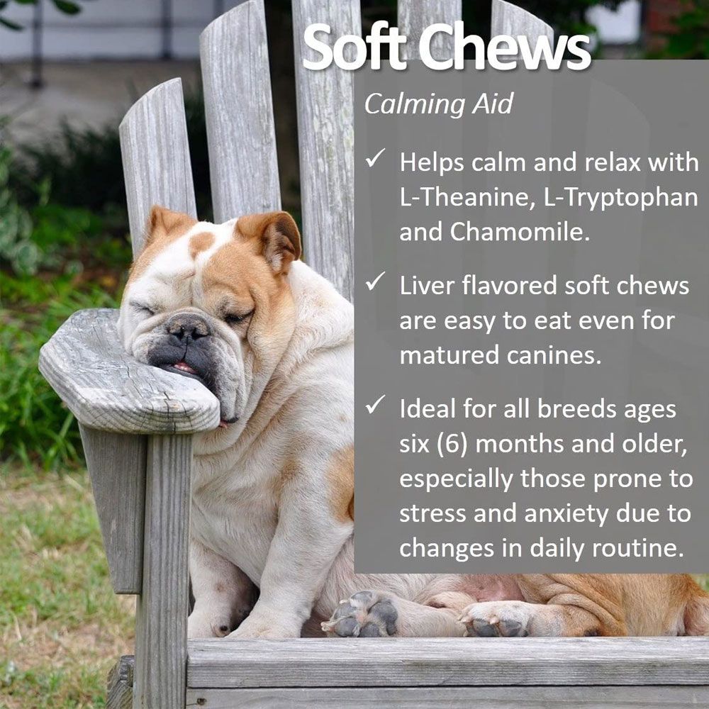 Vet Worthy Calming Aid (45 Soft Chews) | On Sale | EntirelyPets Rx
