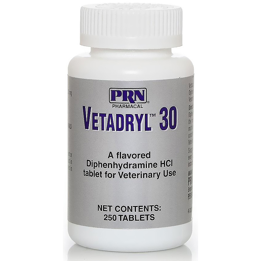 Vetadryl 30mg (250 tabs) | On Sale | EntirelyPets Rx