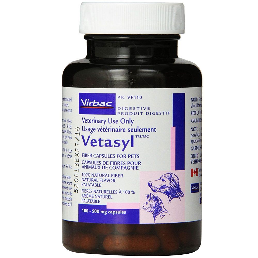 Vetasyl Fiber Supplement (100 capsules) | On Sale | EntirelyPets Rx