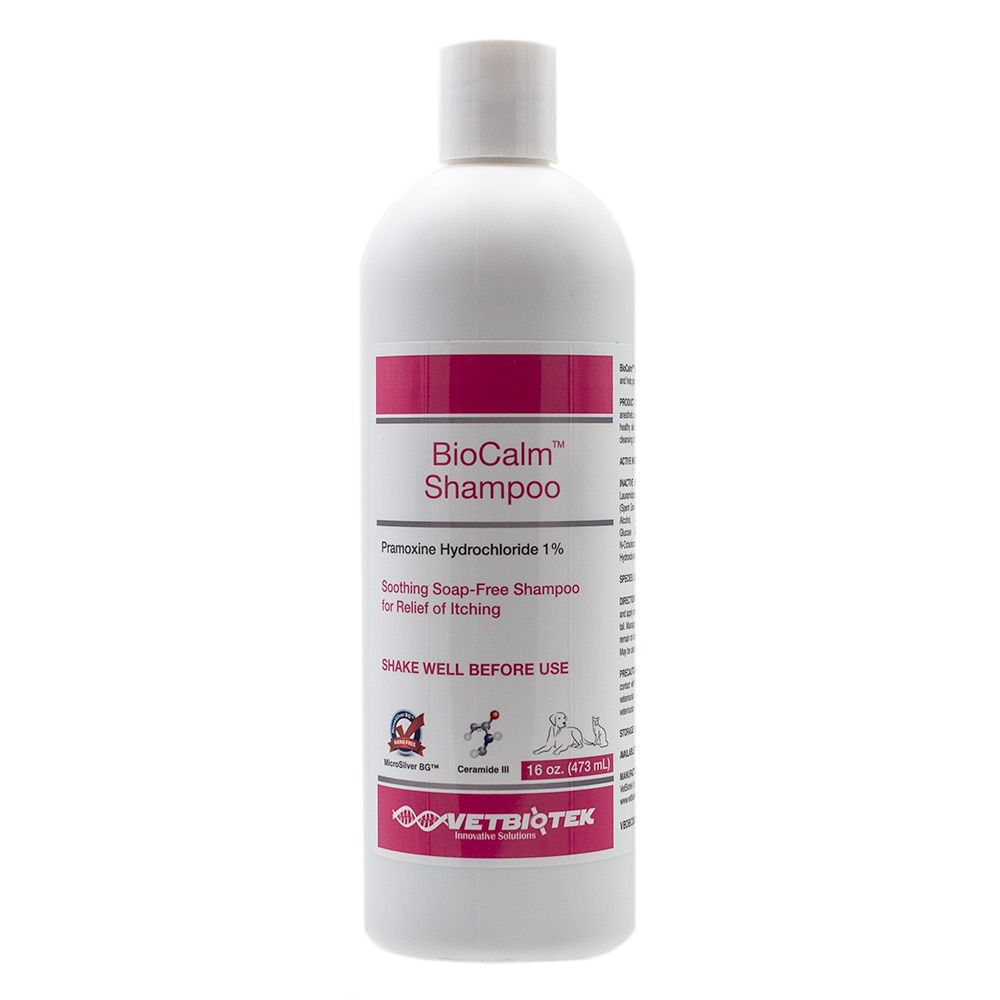 VetBiotek BioCalm Shampoo (16 oz) | On Sale | EntirelyPets Rx