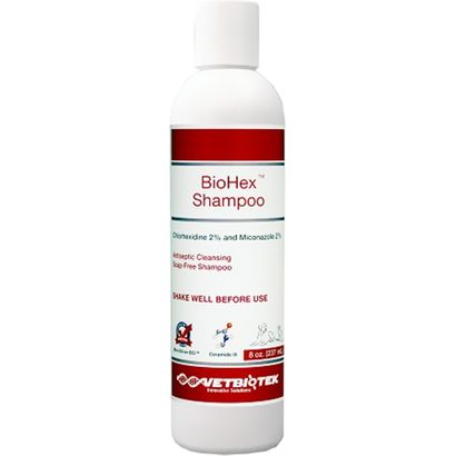 VetBiotek BioHex Shampoo (8 oz) | On Sale | EntirelyPets Rx