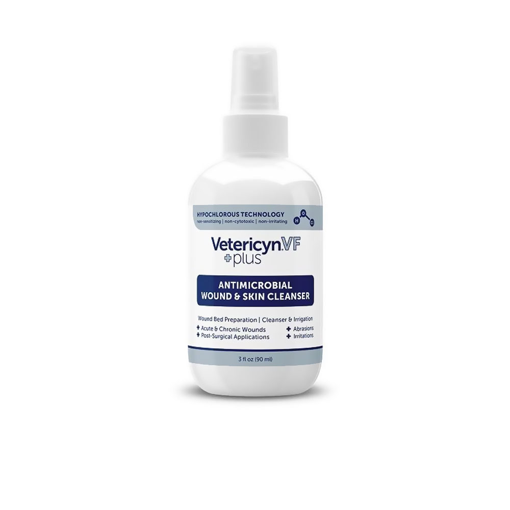 Vetericyn VF Plus Antimicrobial Wound & Skin Cleanser (3 oz) | On Sale | EntirelyPets Rx
