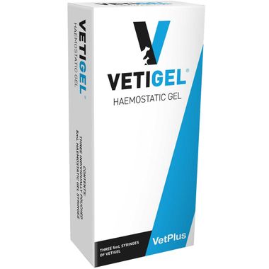 VETIGEL Hemostatic Gel, 5ml syringe, (2 pack) | On Sale | EntirelyPets Rx