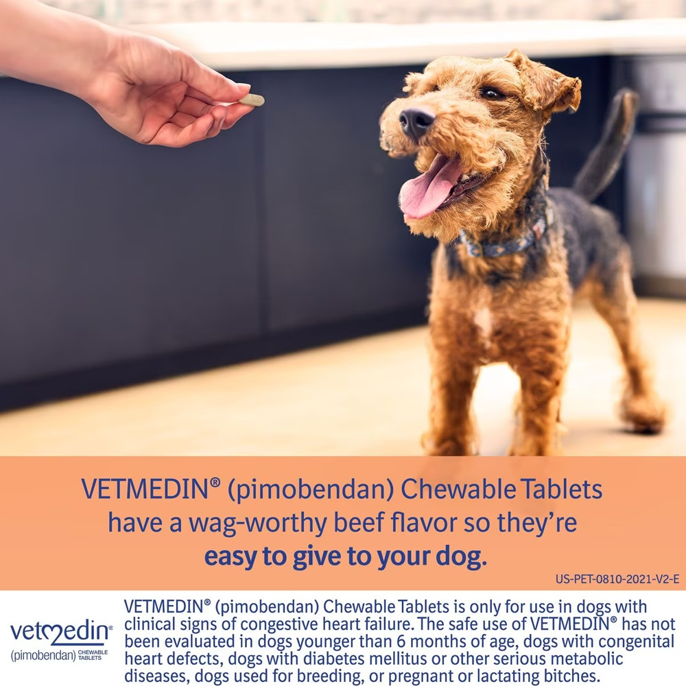 Vetmedin 1.25 mg (30 Tablets) | On Sale | EntirelyPets Rx
