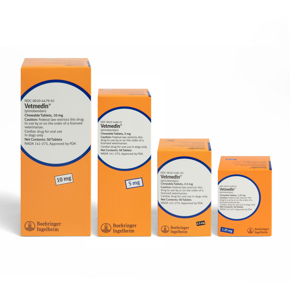 Vetmedin (Pimobendan) 1.25 mg (per tab) | On Sale | EntirelyPets Rx
