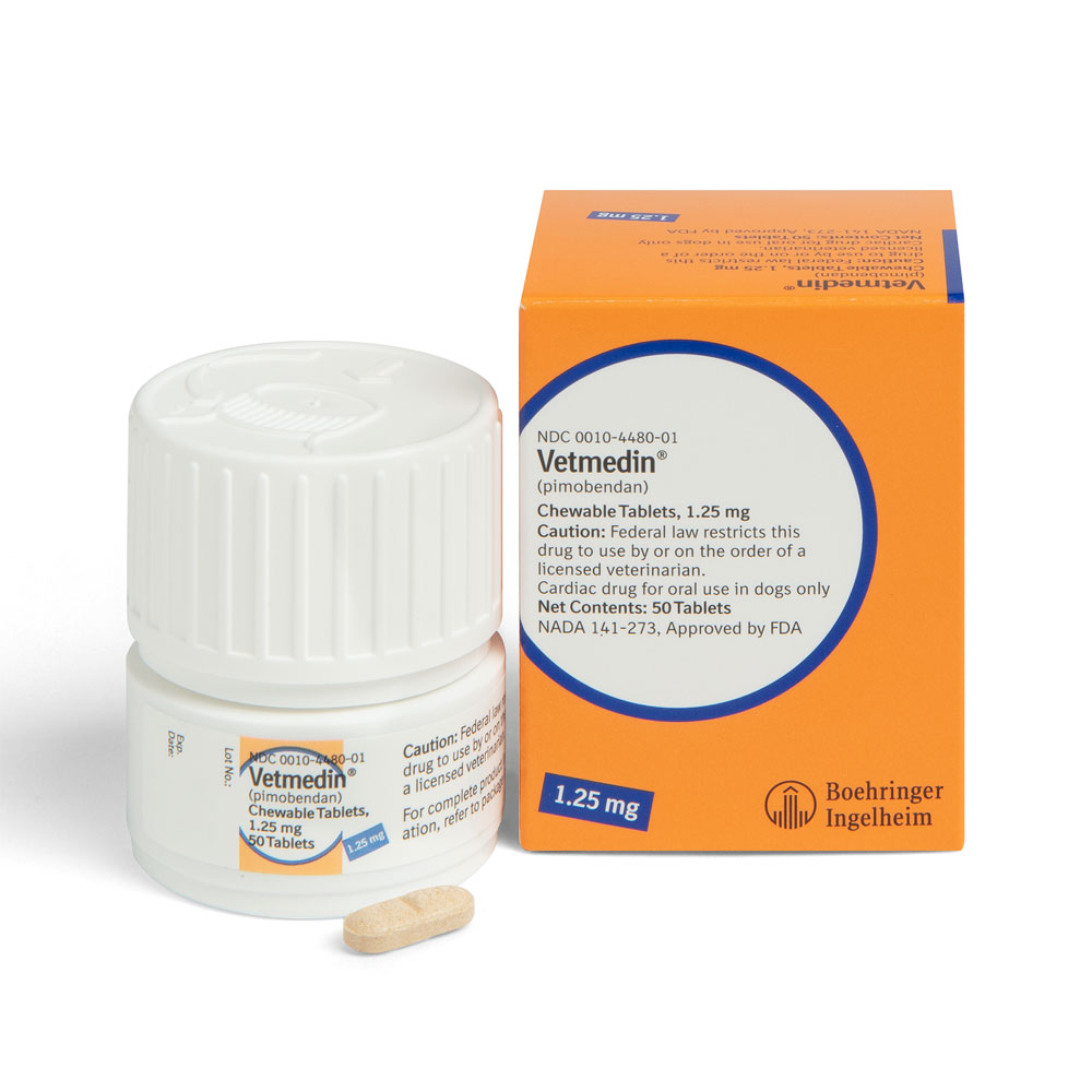 Vetmedin 1.25 mg (30 Tablets) | On Sale | EntirelyPets Rx