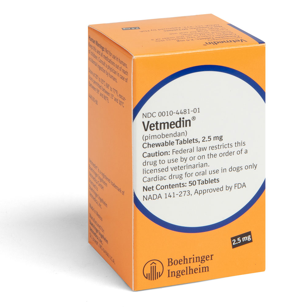 Vetmedin (Pimobendan) 2.5mg (per tab) | On Sale | EntirelyPets Rx