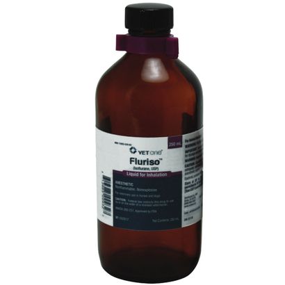 VetOne Fluriso (Isoflurane) Liquid for Inhalation, 250mL | On Sale ...