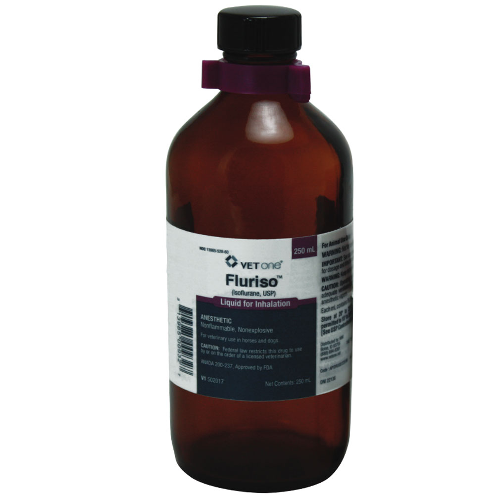 VetOne for Horses & Dogs - Fluriso (Isoflurane) Liquid for Inhalation ...