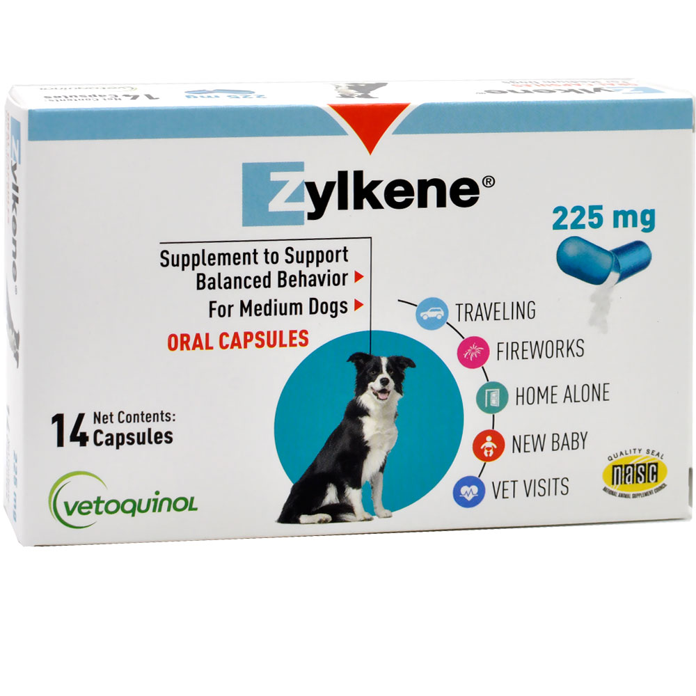 Vetoquinol Zylkene 225mg (14 capsules) | On Sale | EntirelyPets Rx