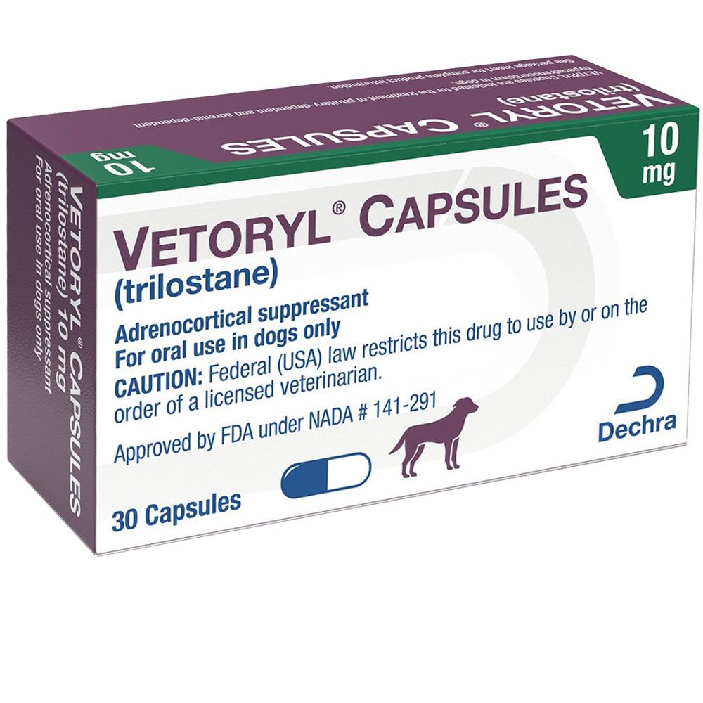 Vetoryl 10 mg, 30 Capsules | On Sale | EntirelyPets Rx